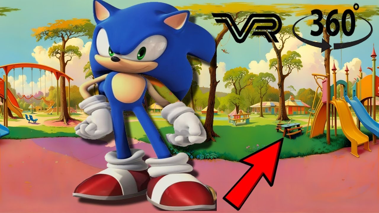 🎪🔍 Find Sonic in 360° VR find me #170 - YouTube