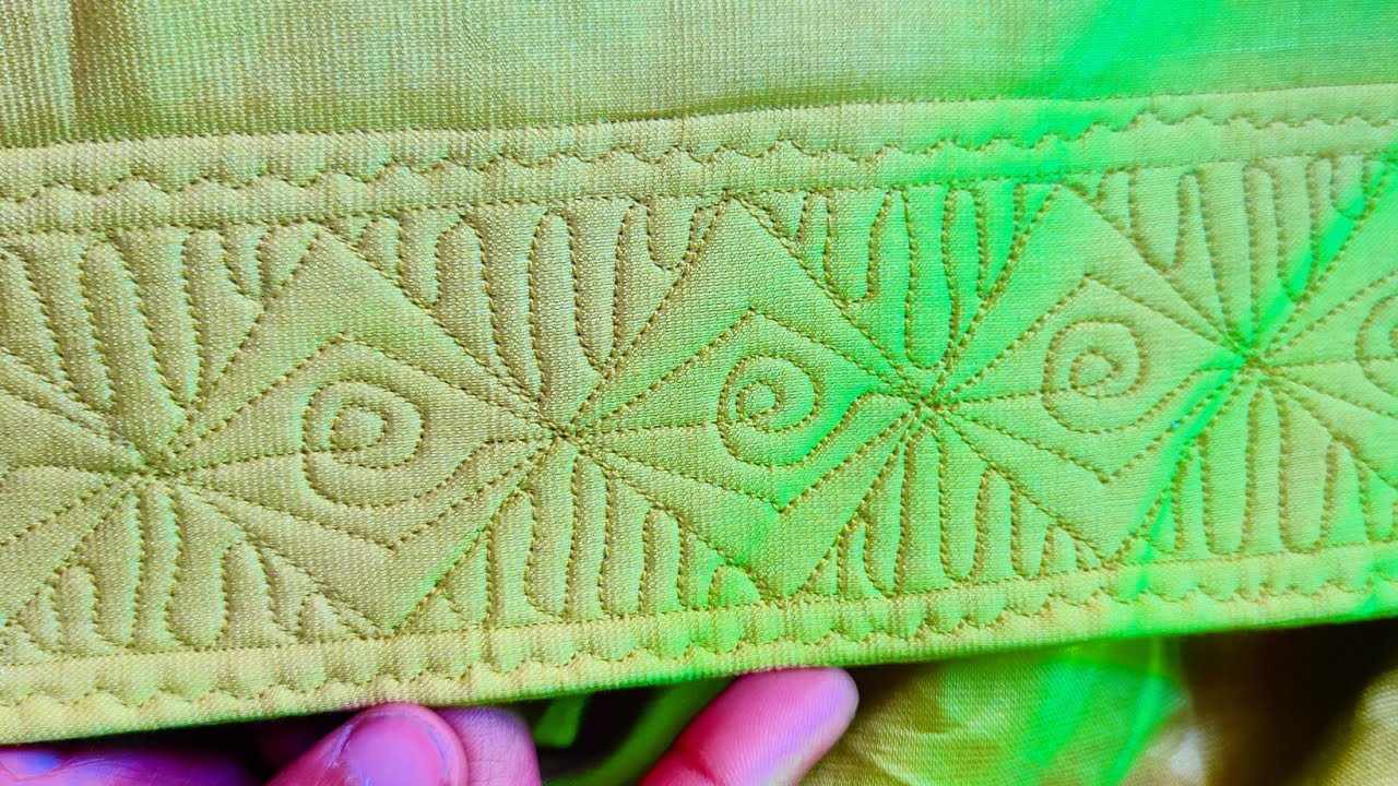 Stylish salwar ka poncha || Mohri design tutorials || Salwar designs ...