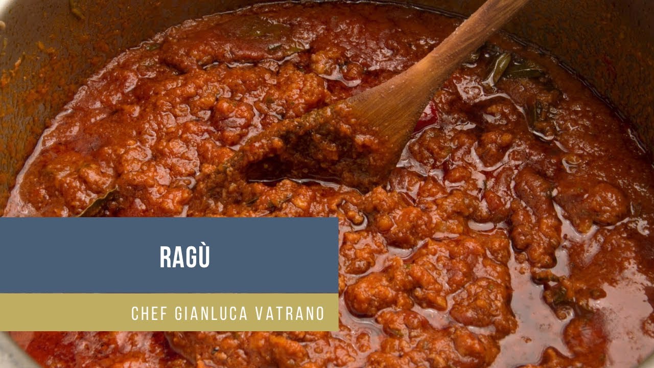 Ragù alla bolognese - ragù classico - ragù - YouTube