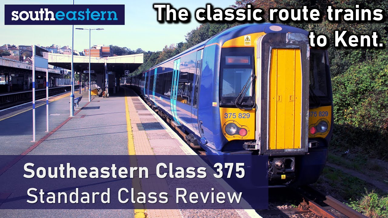 Southeastern Trains Review - Class 375 'Electrostar' (London to ...
