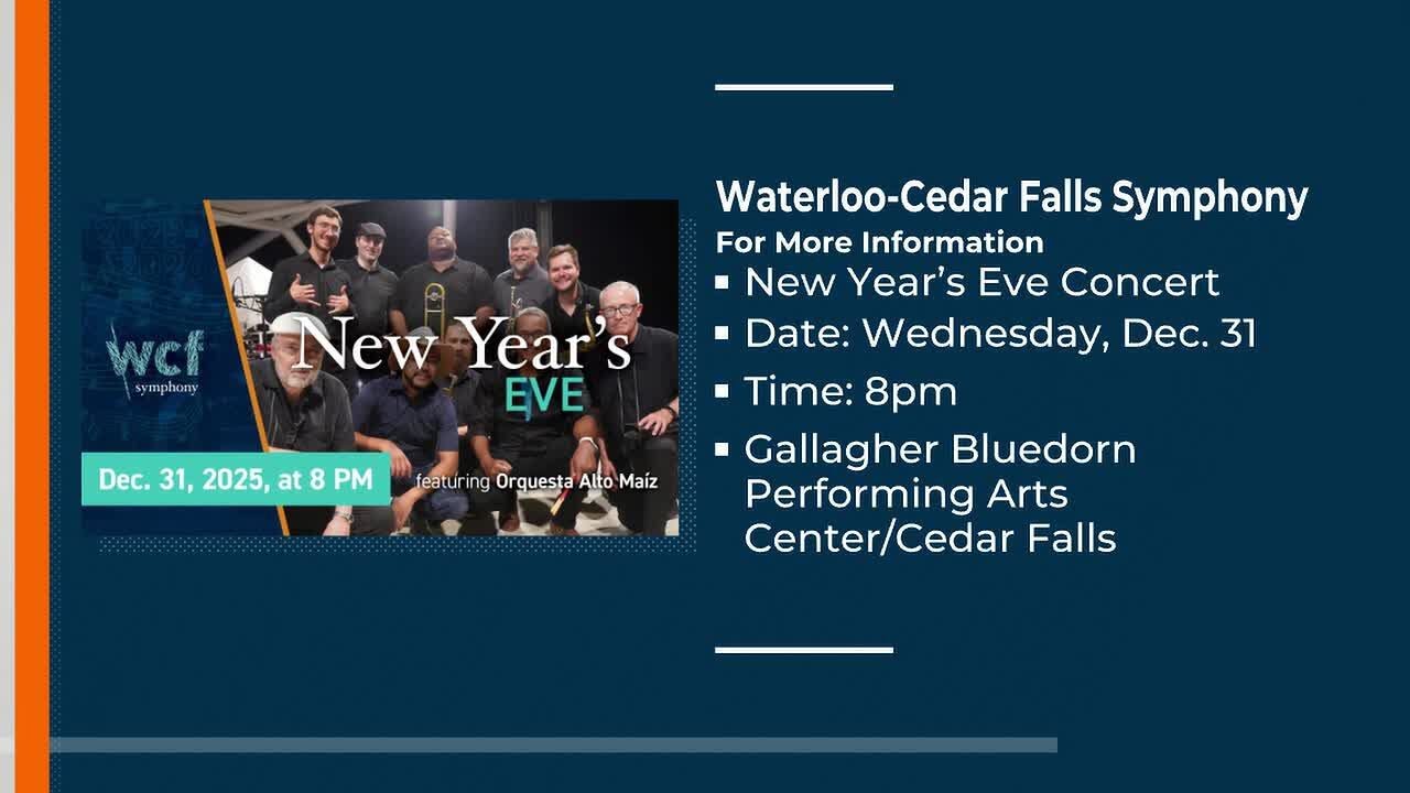 Everyday Iowa - NYE with the Waterloo-Cedar Falls Symphony - YouTube