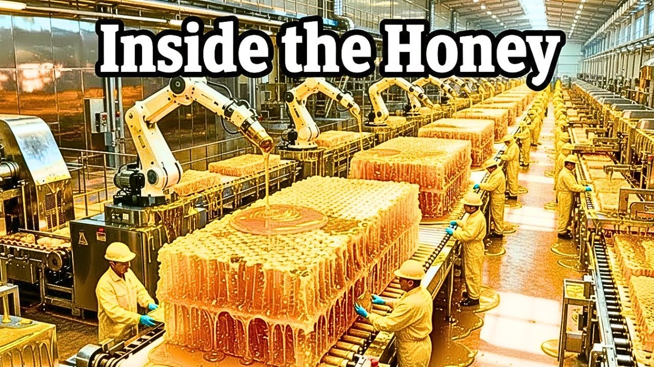 How Honey Is Made With Billions of Bees - Inside Honey Factory | Full ...