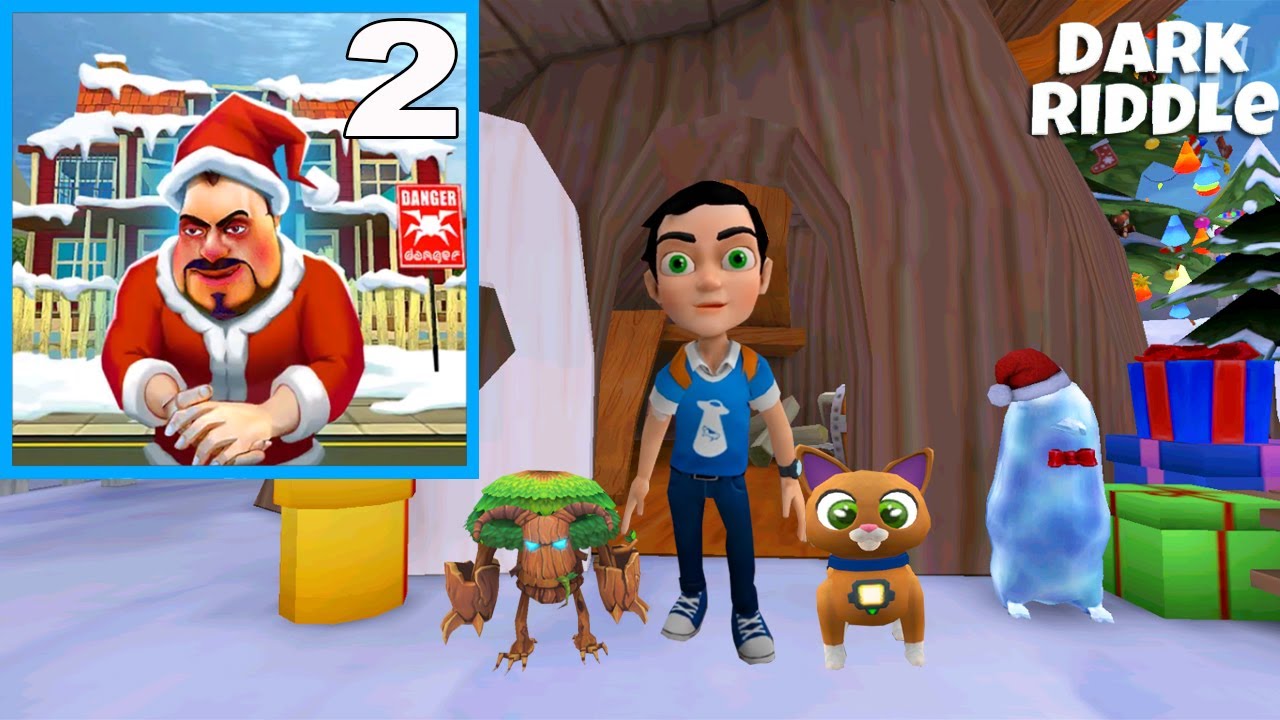 Dark Riddle 4 Chapter 5 ( MOD ALL SKINS ) Gameplay horror game guide ...