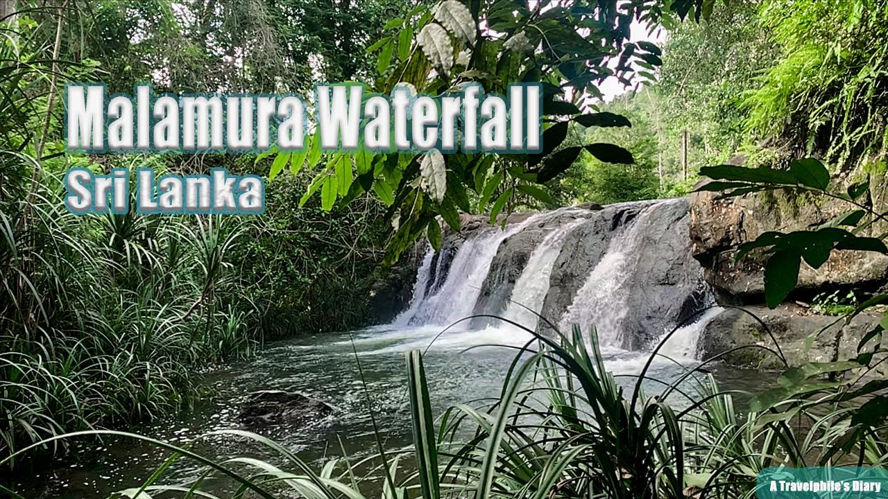 The Hidden Waterfall in Galle District ,Sri Lanka - MALAMURA WATERFALL ...