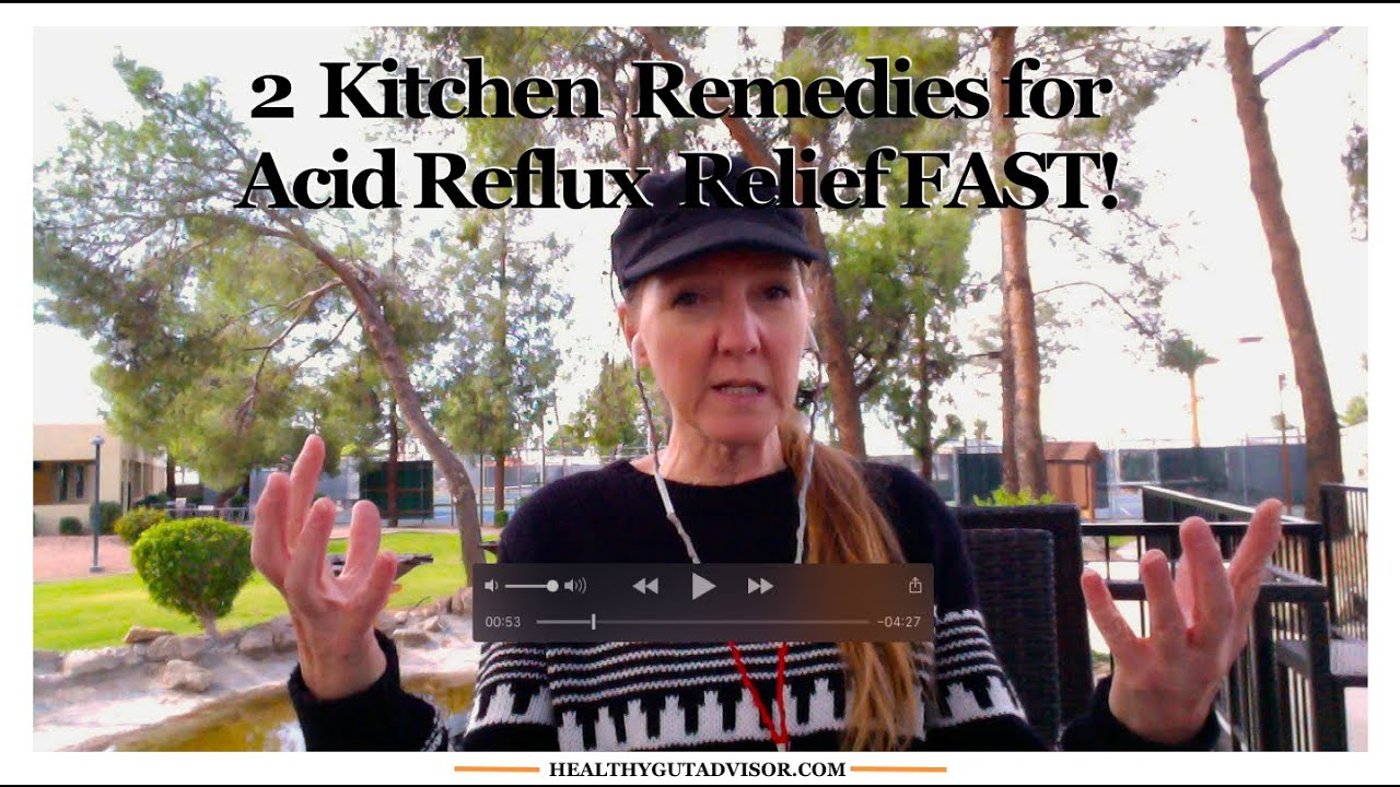 2 Kitchen Remedies for Acid Reflux Relief FAST - YouTube