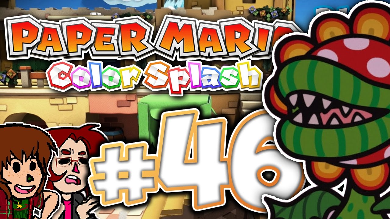 Let's Play Paper Mario: Color Splash - Part 46 - Petey Piranha - YouTube