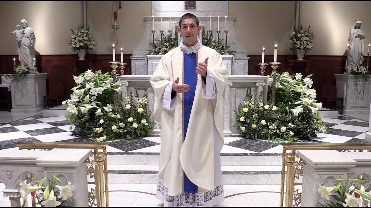Father Nicholas Blank's Easter Sunday Homily for Children - YouTube