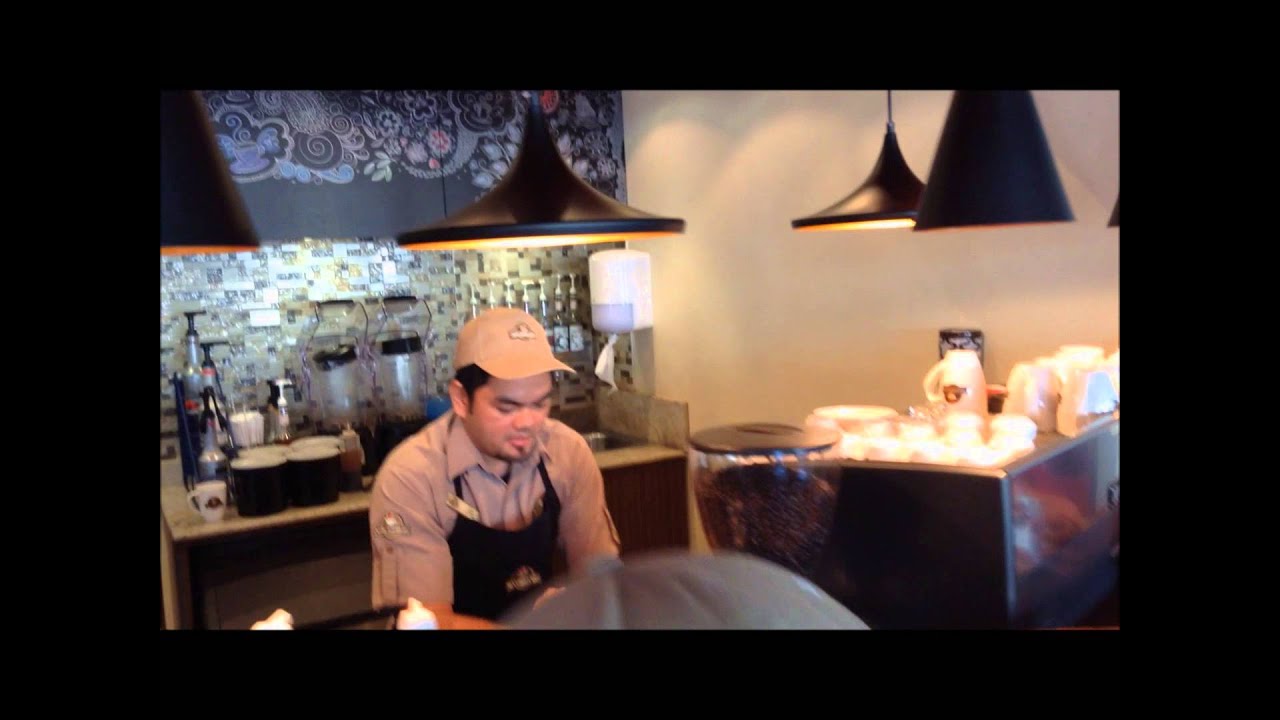 Second Cup Oman Primo Barista 2014 - YouTube