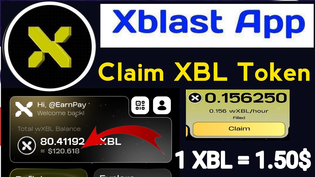 Xblast Airdrop Claim XBL Token || Xblast App Airdrop | Tapswap Airdrop | Xblast Airdrop full ...