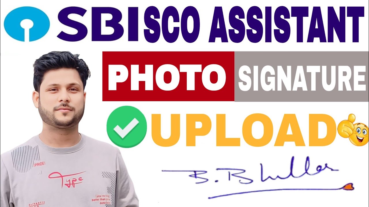 sbi assistant manager engineer photo signature upload problem solved ...
