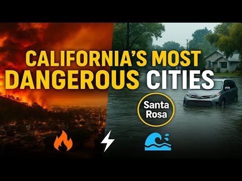 Top 10 California Cities at RISK of Natural Disasters in 2025 (Full ...