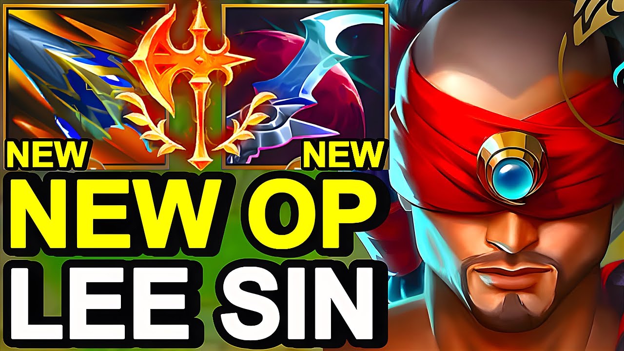 Wild Rift China Lee Sin Jungle - NEW BROKEN OP LEESIN BUILD RUNES - Muay Thai Lee Sin Skin - YouTube