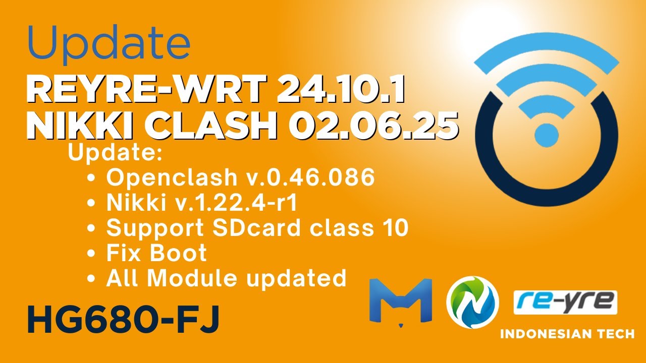 OpenWrt 24.10.1 Nikki-Clash 02.06.25 For HG680-FJ Support | REYRE-WRT ...