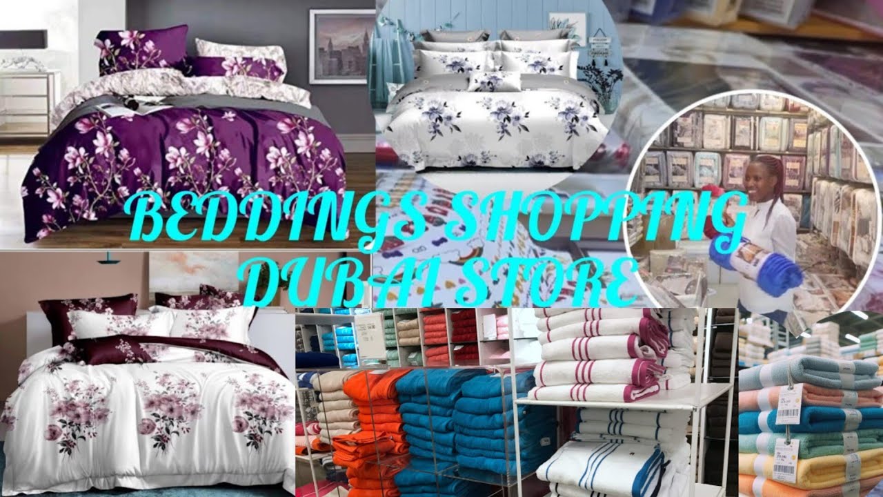 Dubai Shopping| Walk through Bedding store in Dubai || Tour inside ...