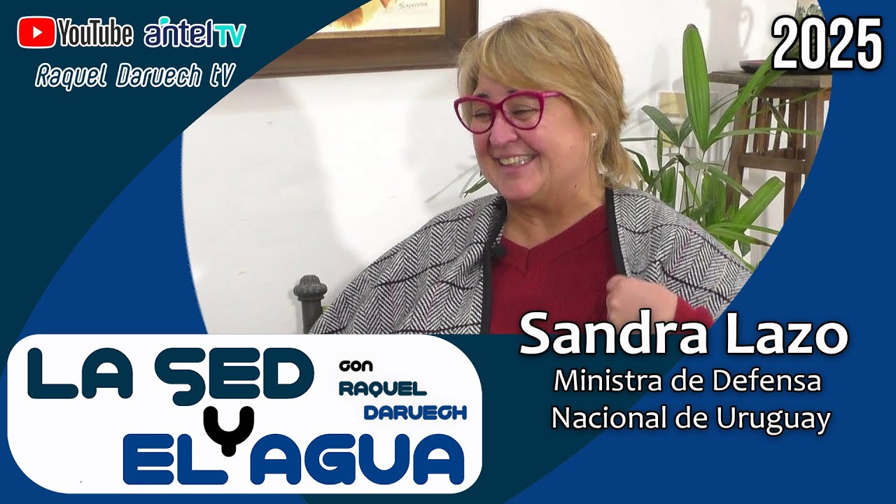 Sandra Lazo - (Ministra de Defensa Nacional de Uruguay) - YouTube
