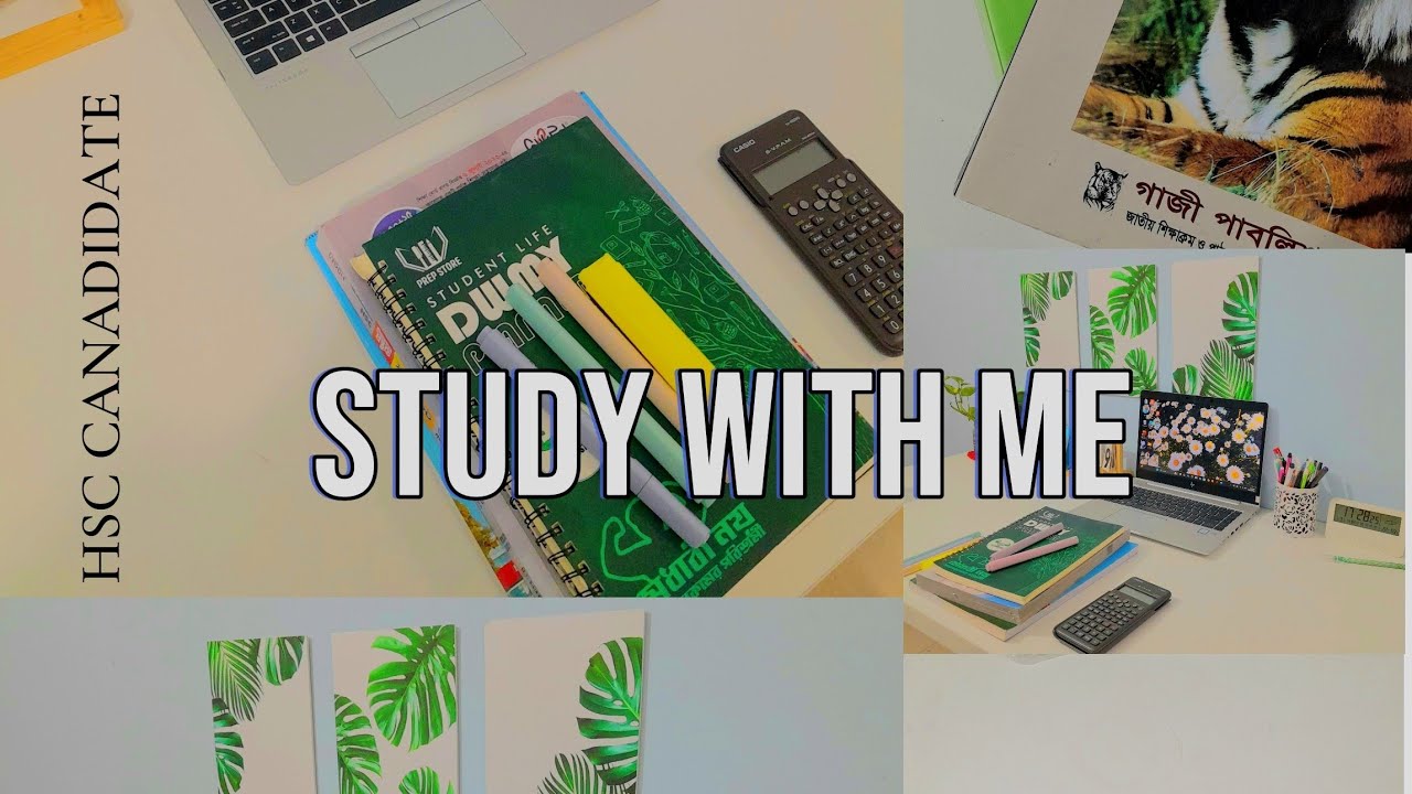 HSC STUDY VLOG। STUDY WITH ME.STUDY BEFORE EXAM. STUDY TILL 1 HOUR. এইচএসসি STUDY MOTIVATION ...