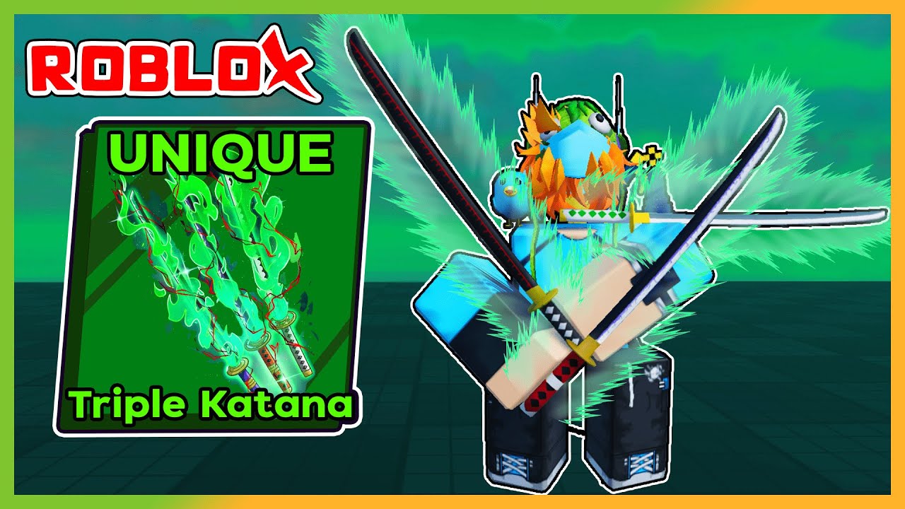 วิชา 3 ดาบ 🐲 Triple Devil Katana | Roblox Blade Ball - YouTube