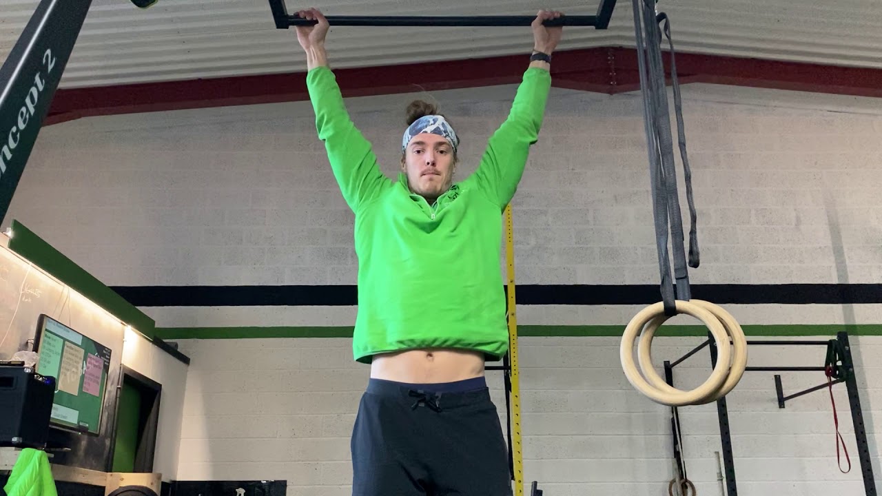 Wide Grip Behind the Neck Pull Up - YouTube