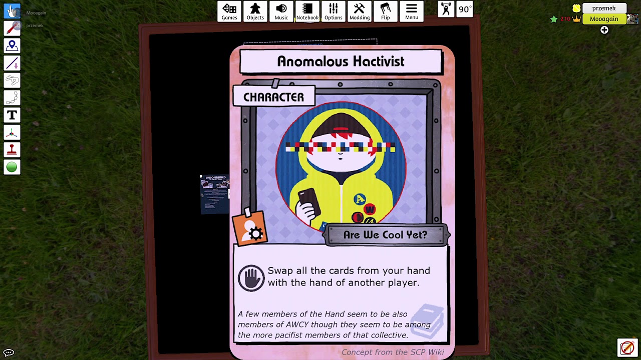 "Uncontained" Playtest (25 June 2020) | 📖 WANDERER EXPANSION 📖 | SCP ...