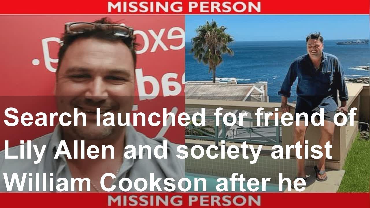 Search launched for friend of Lily Allen and society artist William ...