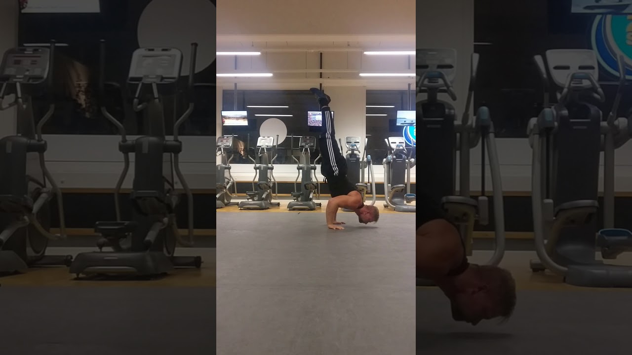 90 degree pushup - tiger bend pushup - handstand pushup - YouTube