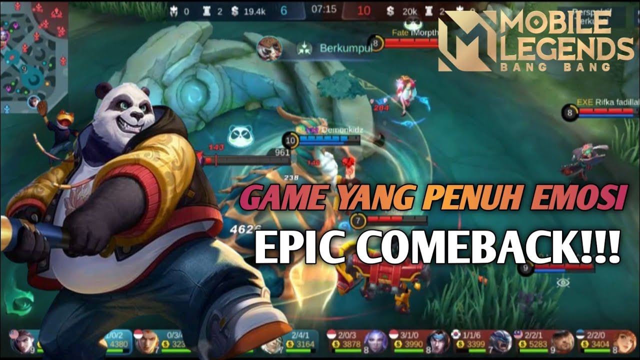 GAMEPLAY AKAI, GAME YANG PENUH DENGAN EMOSI AKHIRNYA EPIC COMEBACK PUN ...