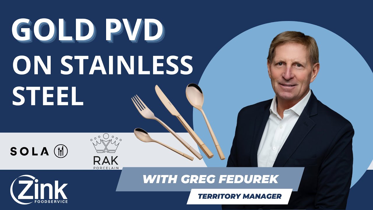 Discover Durable Elegance: SOLA’s Gold PVD Flatware with Zink ...