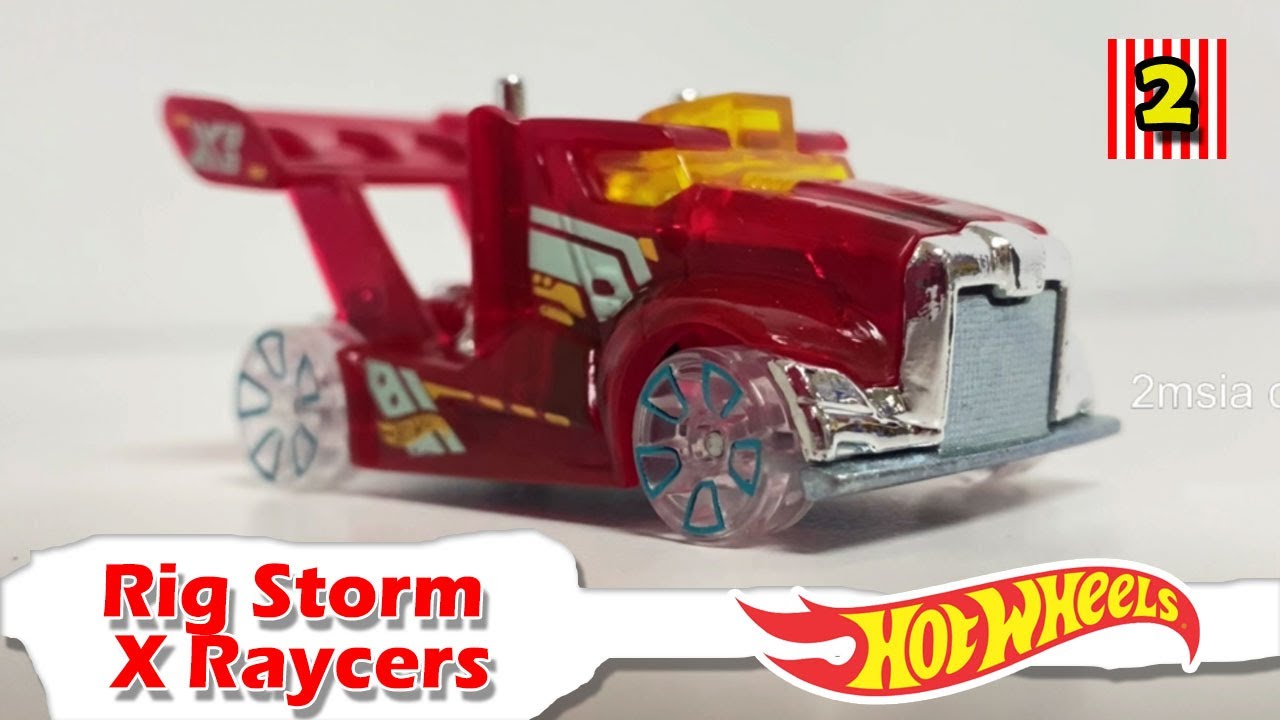 Hot Wheels Rig Storm X Raycers - YouTube