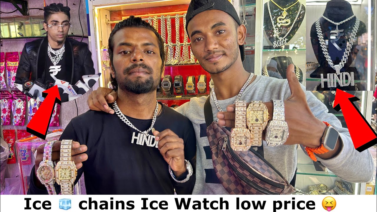 Exploring Og ice Chains And ice Watches in Bandra (w) Low Price 🥳 - YouTube