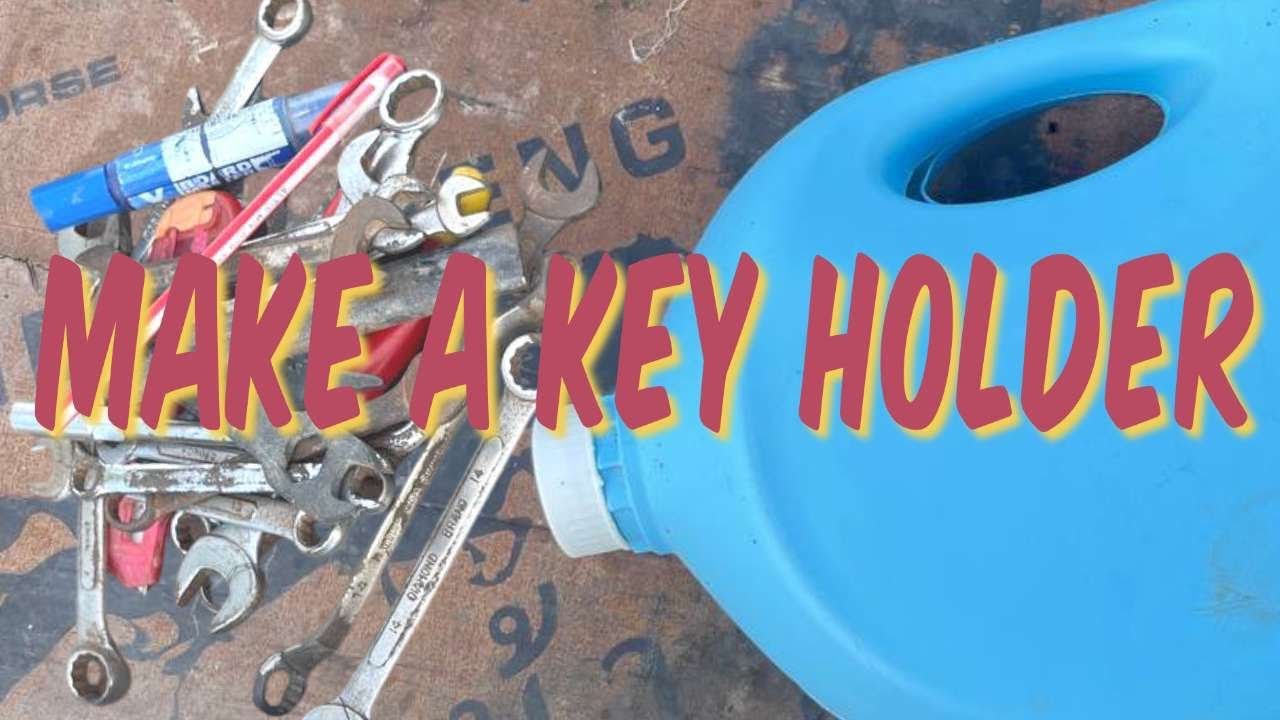 DIY KEY HOLDER - Make a Key Holder #007 - YouTube