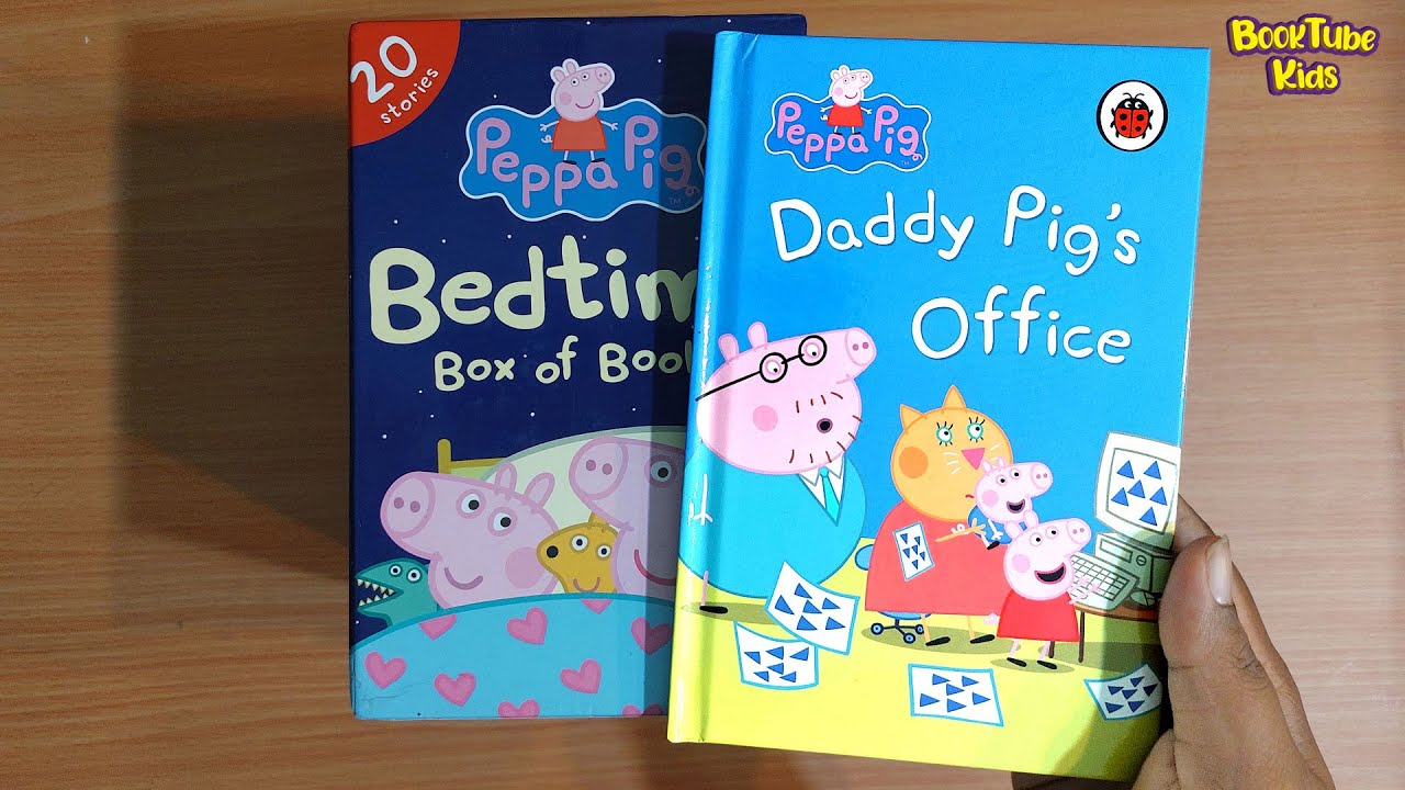 🐷PEPPA PIG : BEDTIME BOX OF BOOKS 07 | DADDY PIGS OFZ Kids Books Read ...