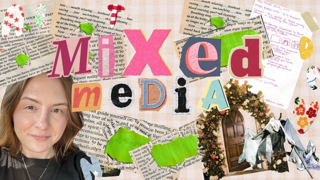 make a mixed media animation with me! - YouTube