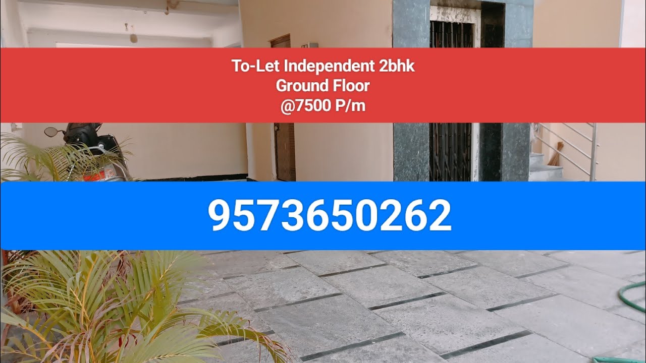 To-Let Independent 2bhk House Just P/m Rent 7500 Only @6300184647 - YouTube