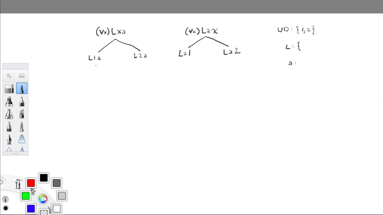 Phi 321 Formal Logic - PL Semantics - Semantic Trees with Names - YouTube