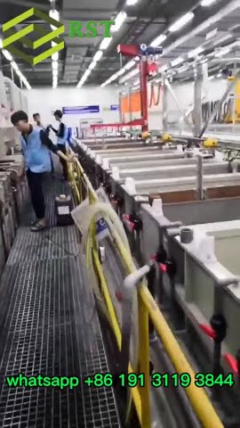 Single-arm type electro plating machine #metalplating #electroplating # ...