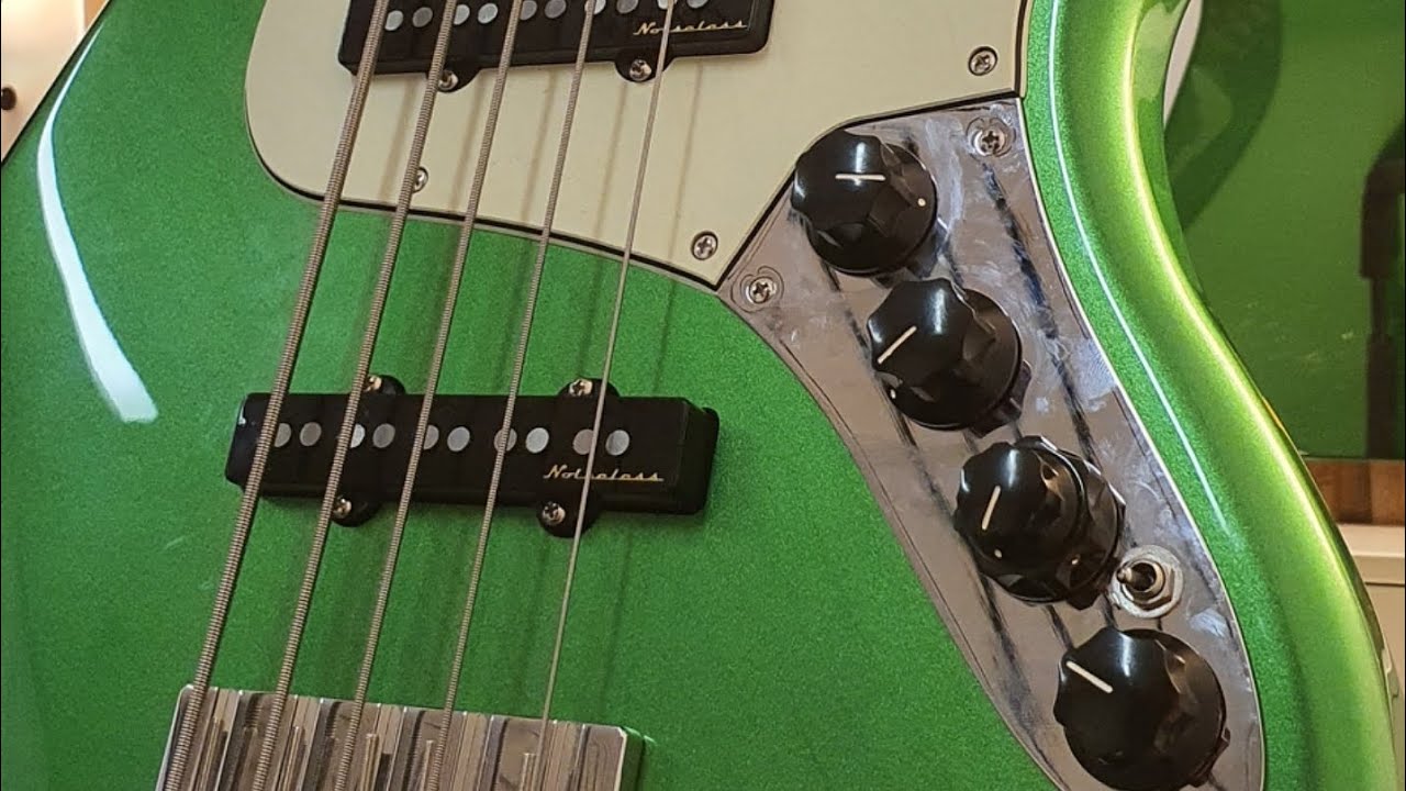 Fender Player Plus jazz bass (slap style). Song by MuzArt - Party After ...
