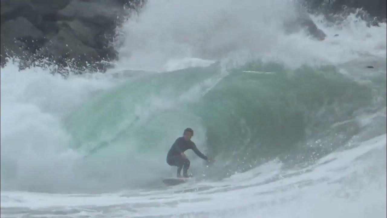 RC SURFER CRASHES WEDGE NEWPORT BEACH_01 - YouTube