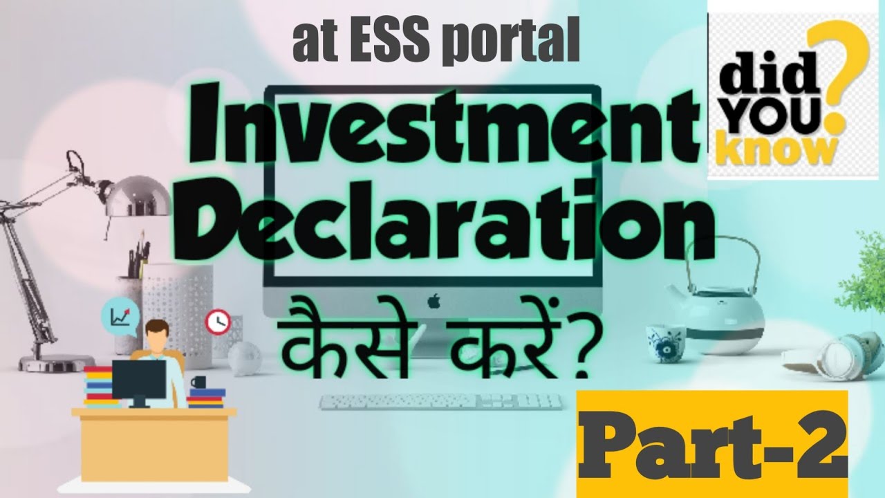 #Dear Niveshak #Investment Declaration Part-2, #Investment Declaration ...