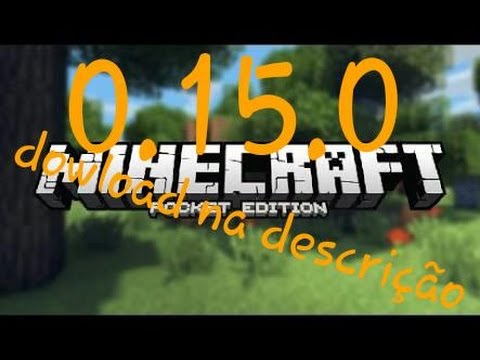 mcpe alpha build 1 dowload na descrição!!!! - YouTube