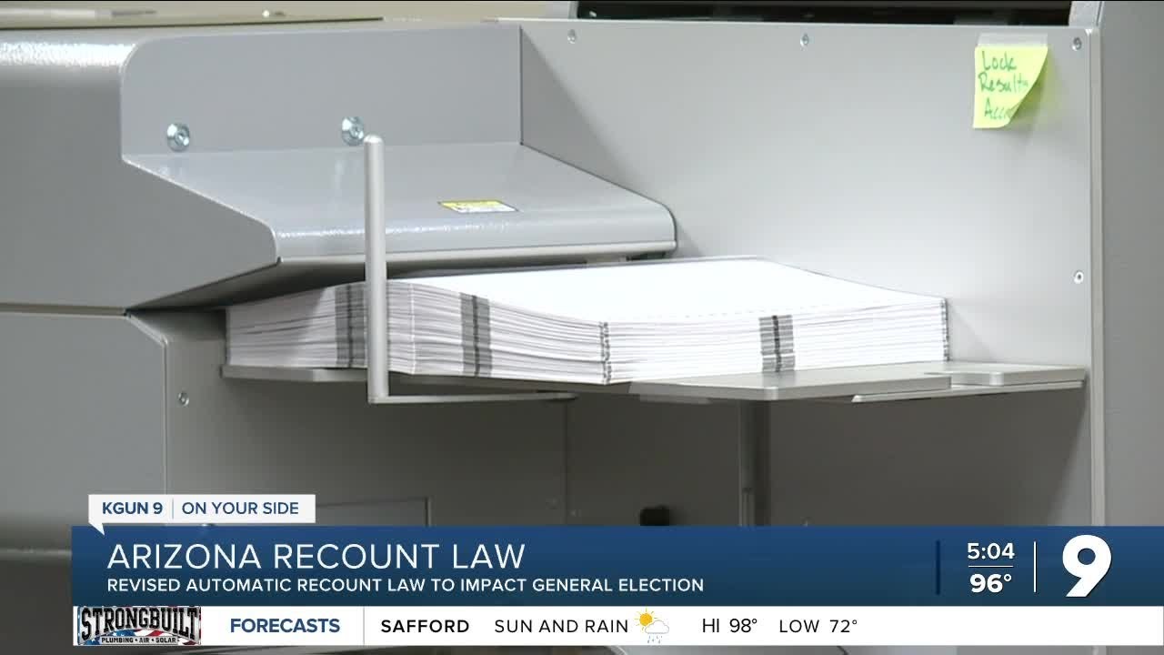 Upcoming election law could make vote recounts more common in Arizona ...