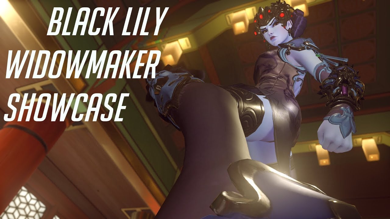 Black Lily Widowmaker Showcase - YouTube