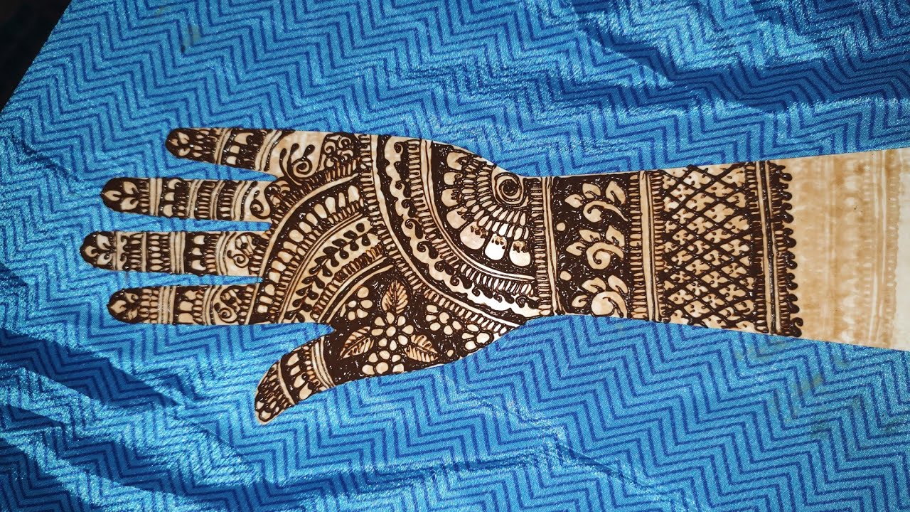 Bridal full meganthi design#uniquemehndidesign #mehndi ...