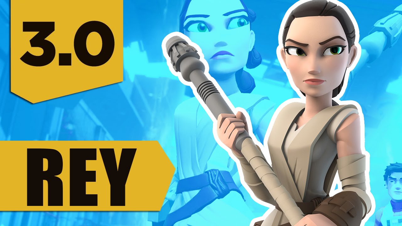 Disney Infinity 3.0: Rey Gameplay and Skills Max Level (Star Wars The ...