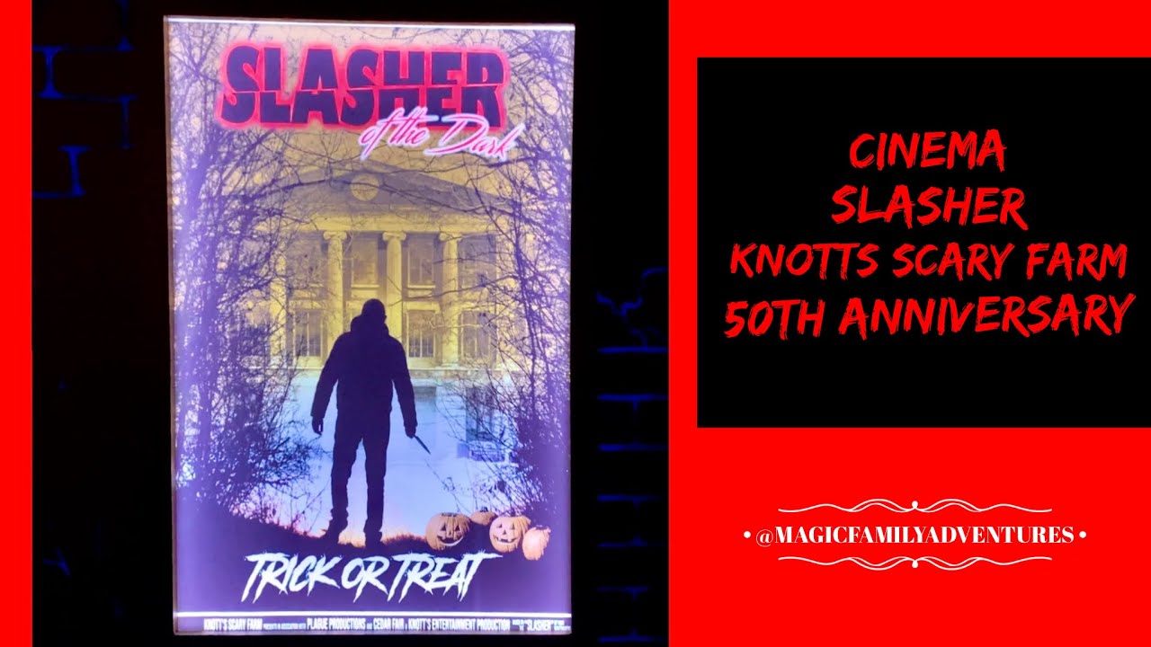New Cinema Slasher Maze At Knotts Scary Farm 50th Anniversary 2023
