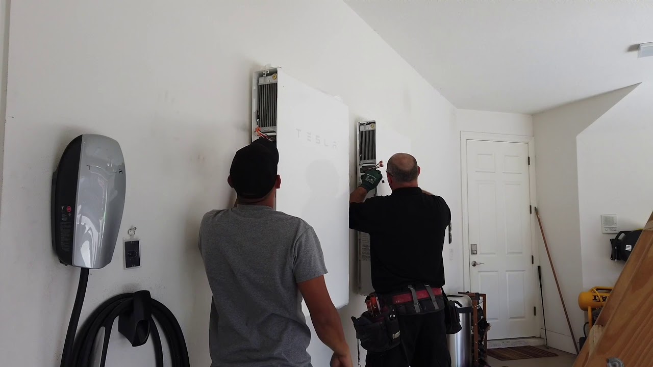 Tesla Solar Installation - YouTube