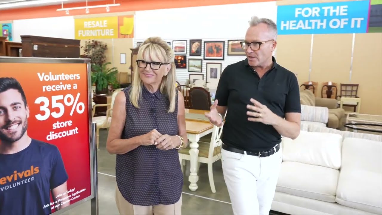 Sandie Newton talks with Steven Henke about Mode furniture at Revivals ...