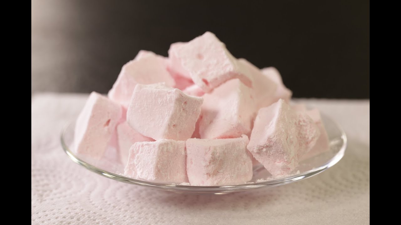 Recette de chamallows - YouTube