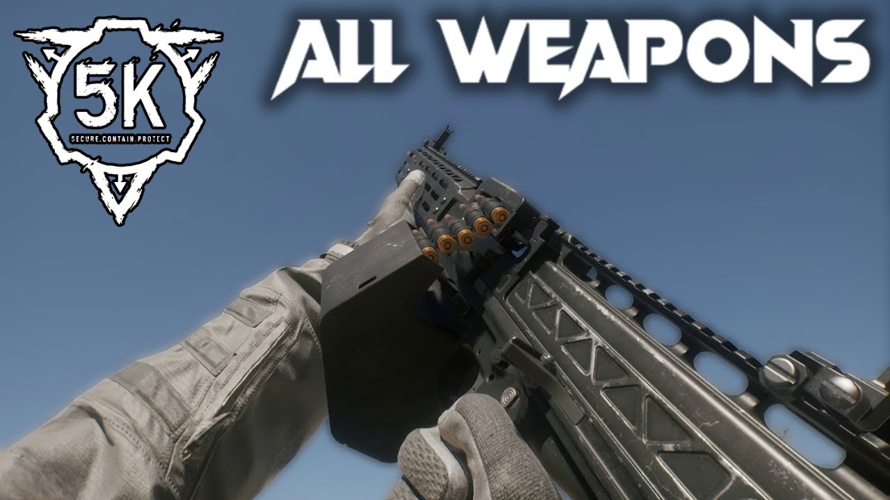 SCP 5K : All Weapons Showcase 2024 ( 4K 60FPS ) - YouTube