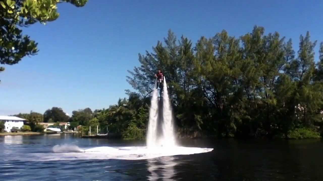 Amazing Human Jet Pack Thruster - YouTube