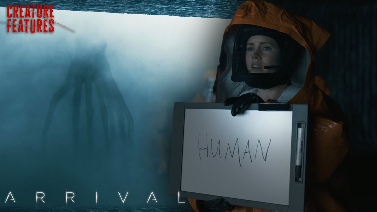 Teaching A Heptapod To Communicate | Arrival | Creature Features - YouTube